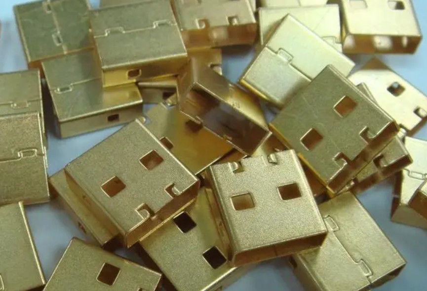 Copper Tin Alloy Electroplating Imitation Gold Plating FF-5130